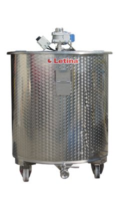 Tank with mixer (agitator) - Destiller