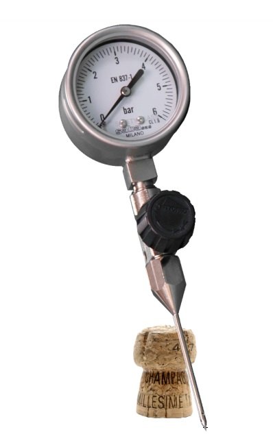 Aphrometer for mushroom cork (sparkling wine) - Destiller