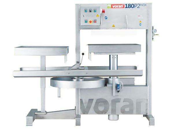 Packing press, Inox with lift/lower device - Destiller