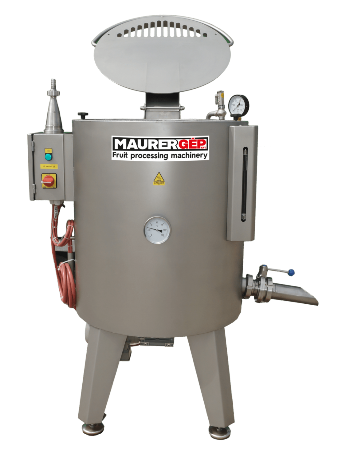 Jam cooker (boiling pot) with mixer MKLF - Destiller