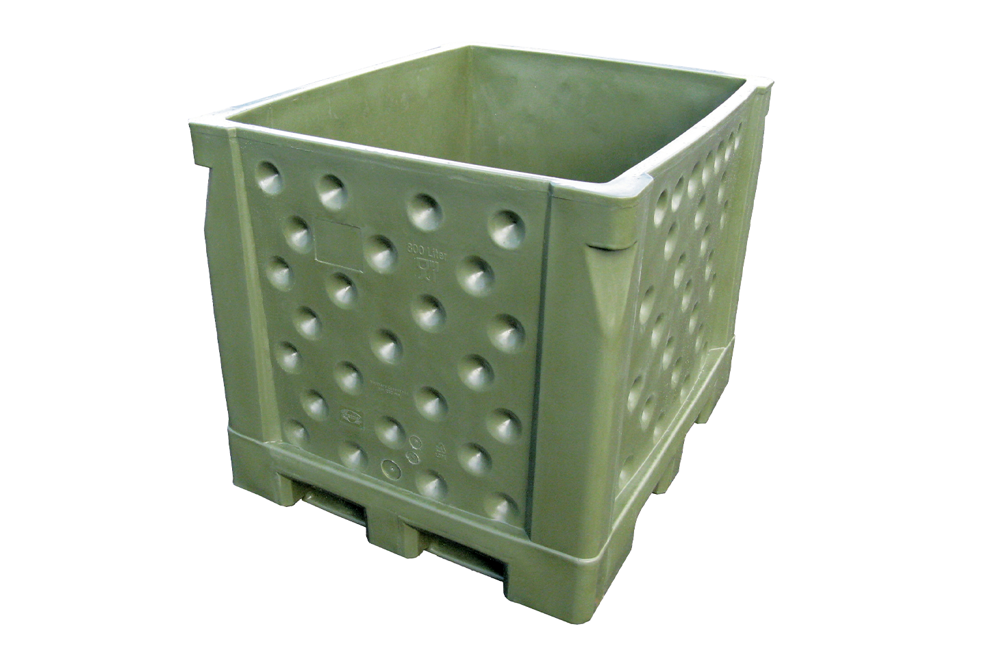 Pallet box for grape harvesting and transport - Destiller