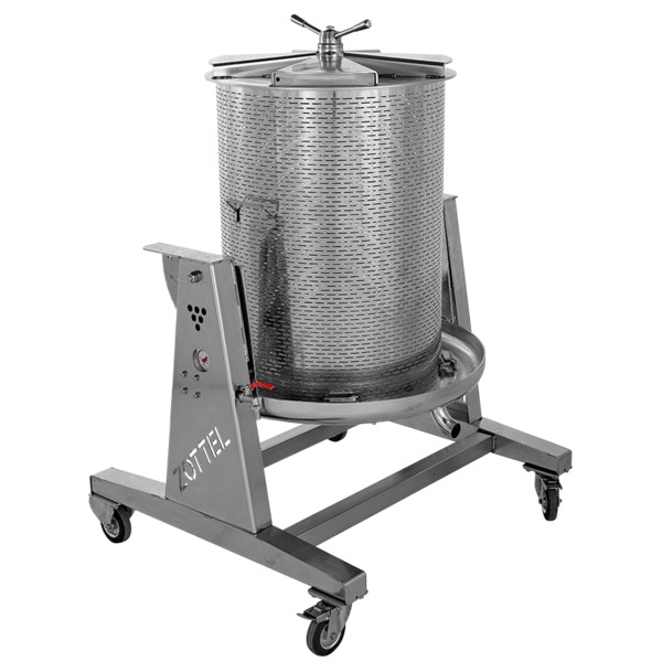 Water press (Hydropress) for grapes, fruits 250 liters - Destiller